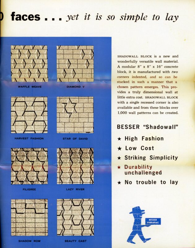 Are Besser Blocks the most mid-century modern building material ...